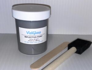 Ultra Bright Reflective Paint – 8 oz Reflective Coating with High Index ...